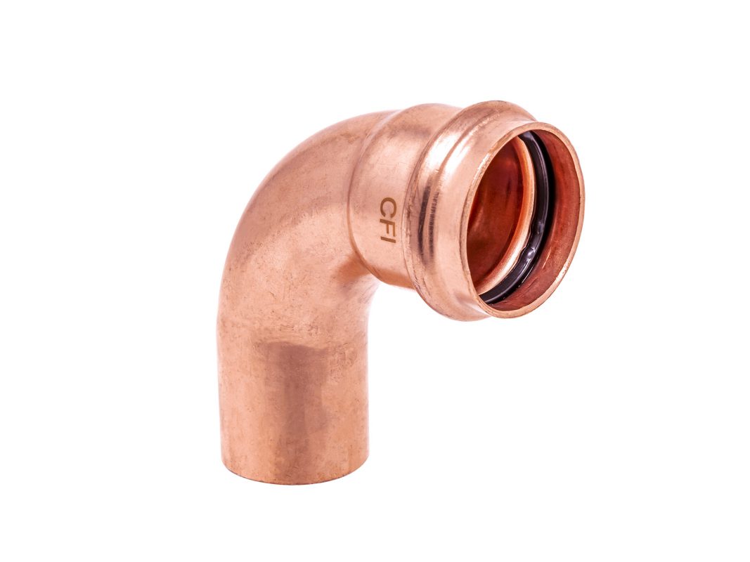 PRESS 90° STREET ELBOW | Copperfit Industries