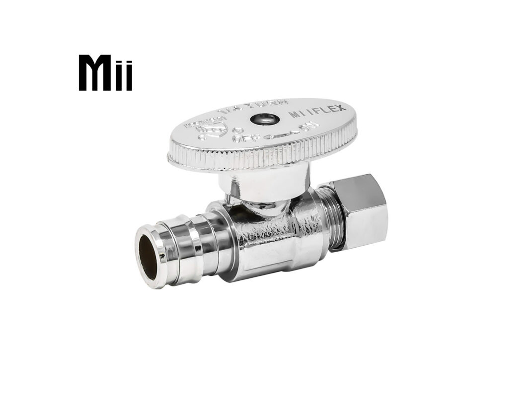 STRAIGHT PEX-A 1/4 TURN ANGLE STOP | Copperfit Industries