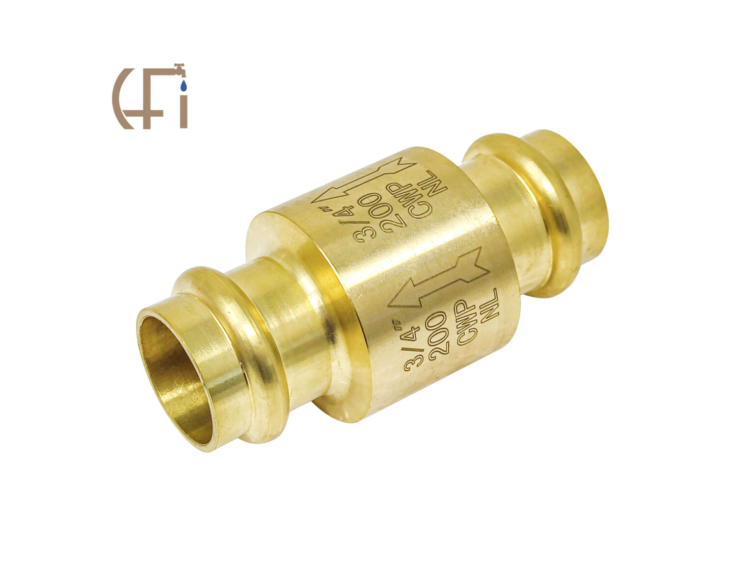 Press In-line Spring Check Valve Lead Free | Copperfit Industries