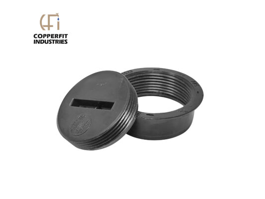 ABS Flush Cleanout w/ Countersunk Plug | Copperfit Industries