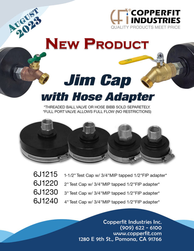 Jim Cap with Hose Adapter | Copperfit Industries