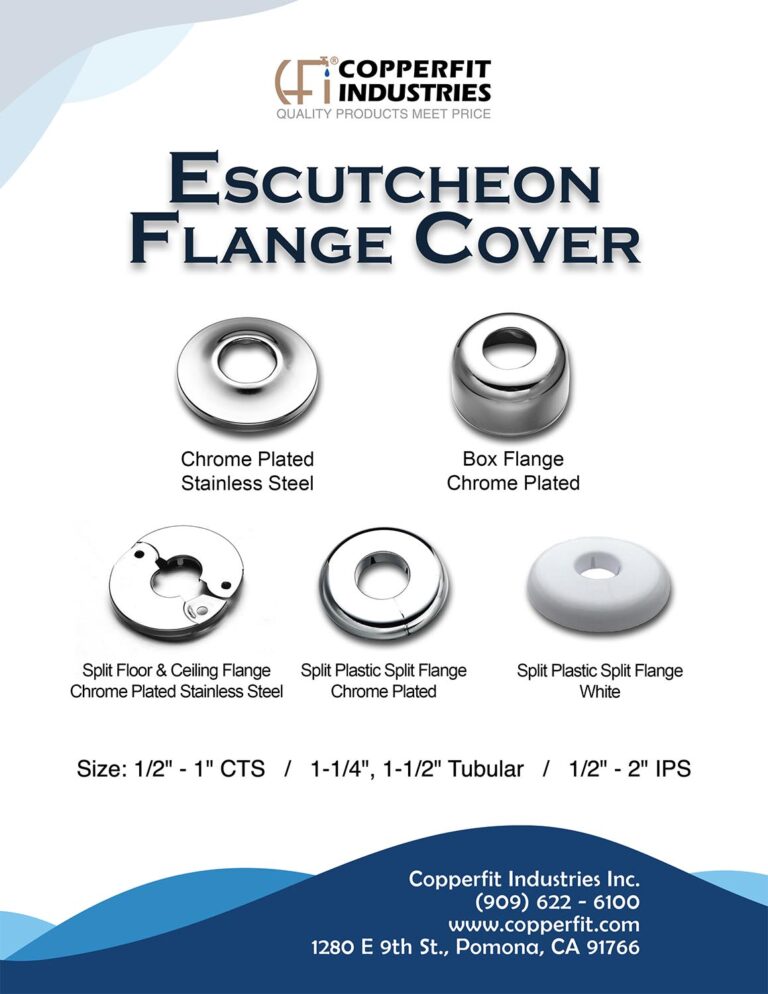 Escutcheon Flange Cover | Copperfit Industries