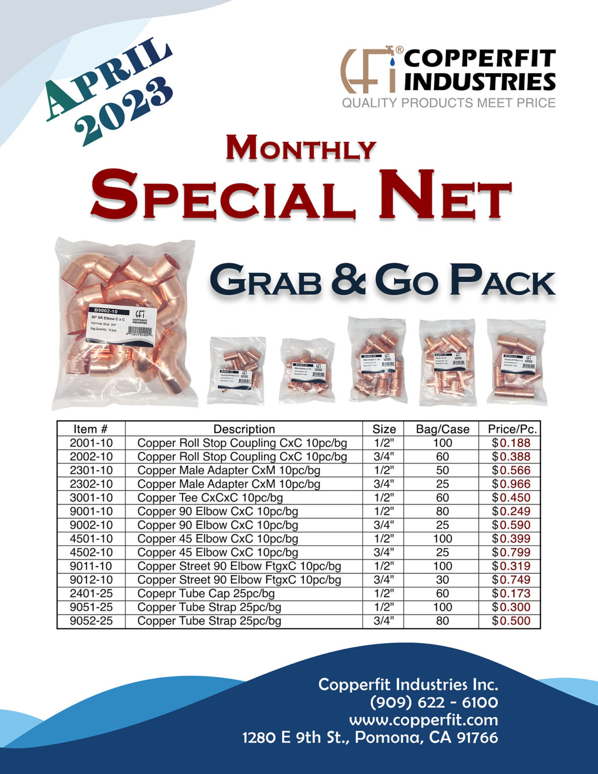 Grab & Go Pack | Copperfit Industries