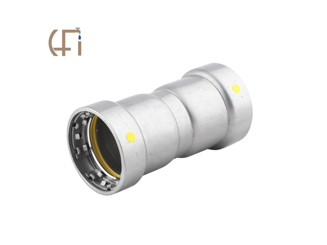 Gas Press Coupling with Stop | Copperfit Industries